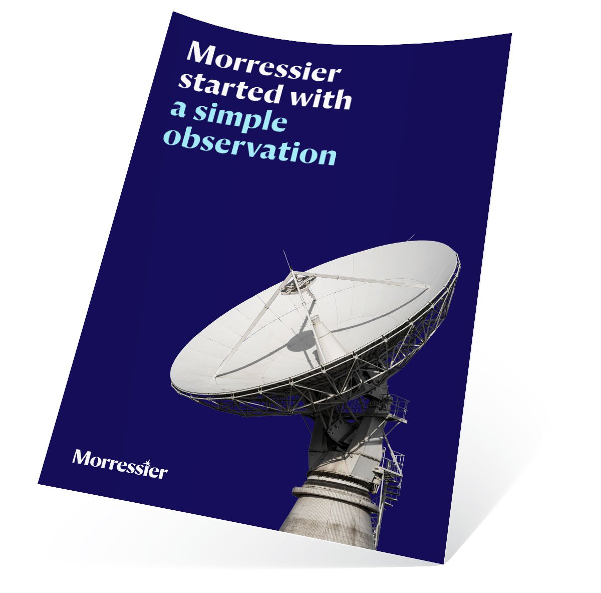 Morressier started with a simple observation